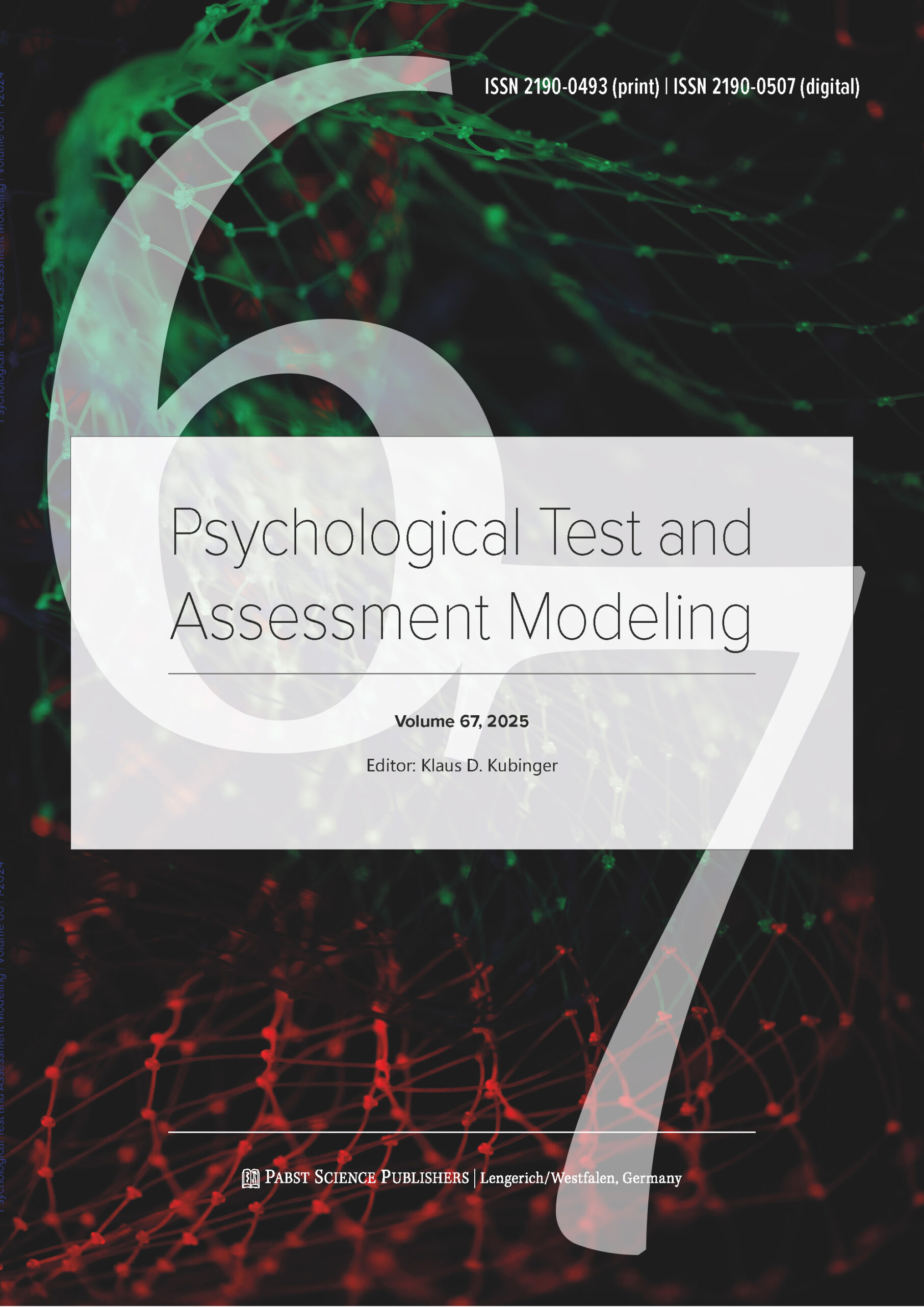 PTAM 2025 - Psychological Test and Assessment Modeling